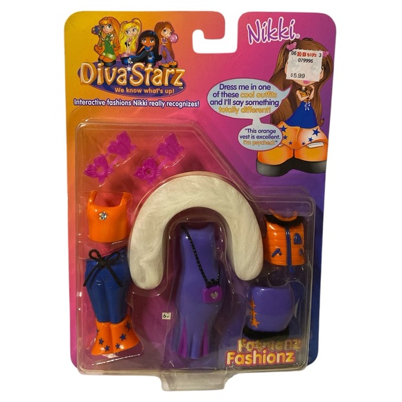 Mattel | Toys | Diva Starz Fashionz Nikki Y2k Interactive Doll ...